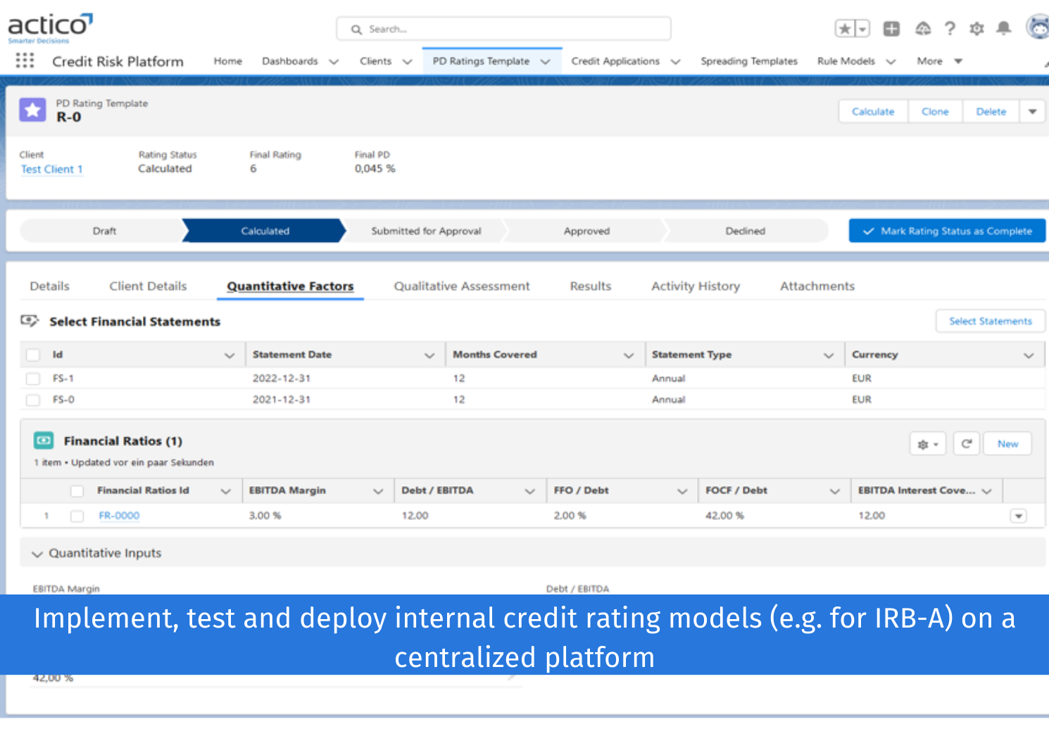 ACTICO Credit Risk Platform Software Reviews, Demo & Pricing - 2024