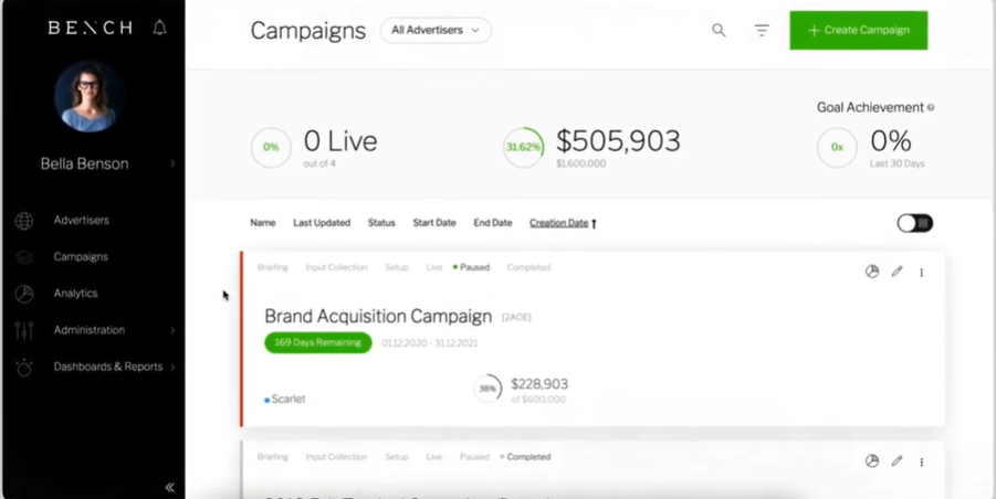 Bench Software - 2024 Reviews, Pricing & Demo