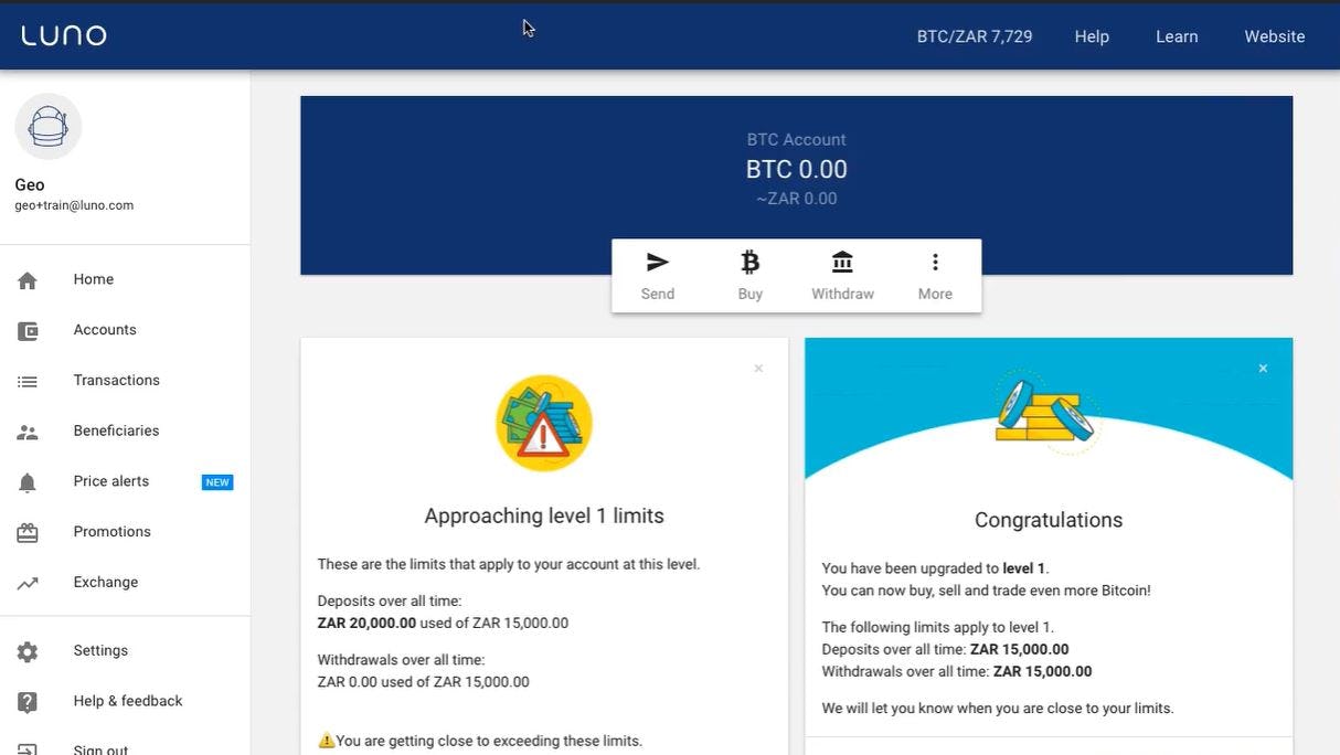 Luno Reviews, Prices & Ratings | GetApp South Africa 2024