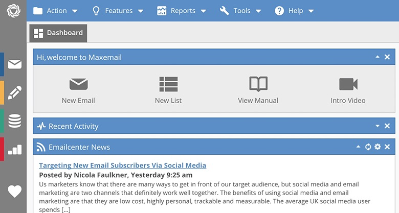 Maxemail - Prix, tarif, abonnement et avis | GetApp France 2025