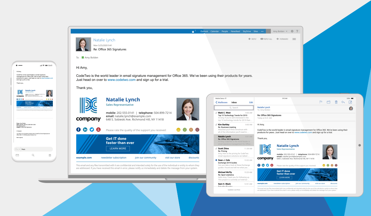 CodeTwo Email Signatures 365 reviews, prijzen en scores | GetApp België ...