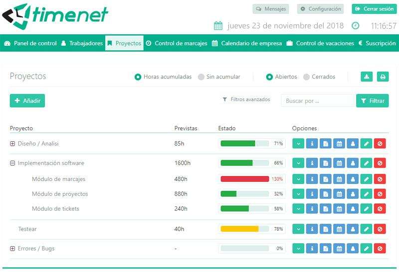 timenet - Opiniones, precios y características - Capterra España 2025