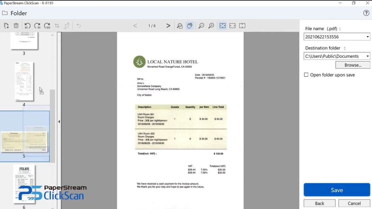 PaperStream ClickScan Software - 2025 Reviews, Pricing & Demo