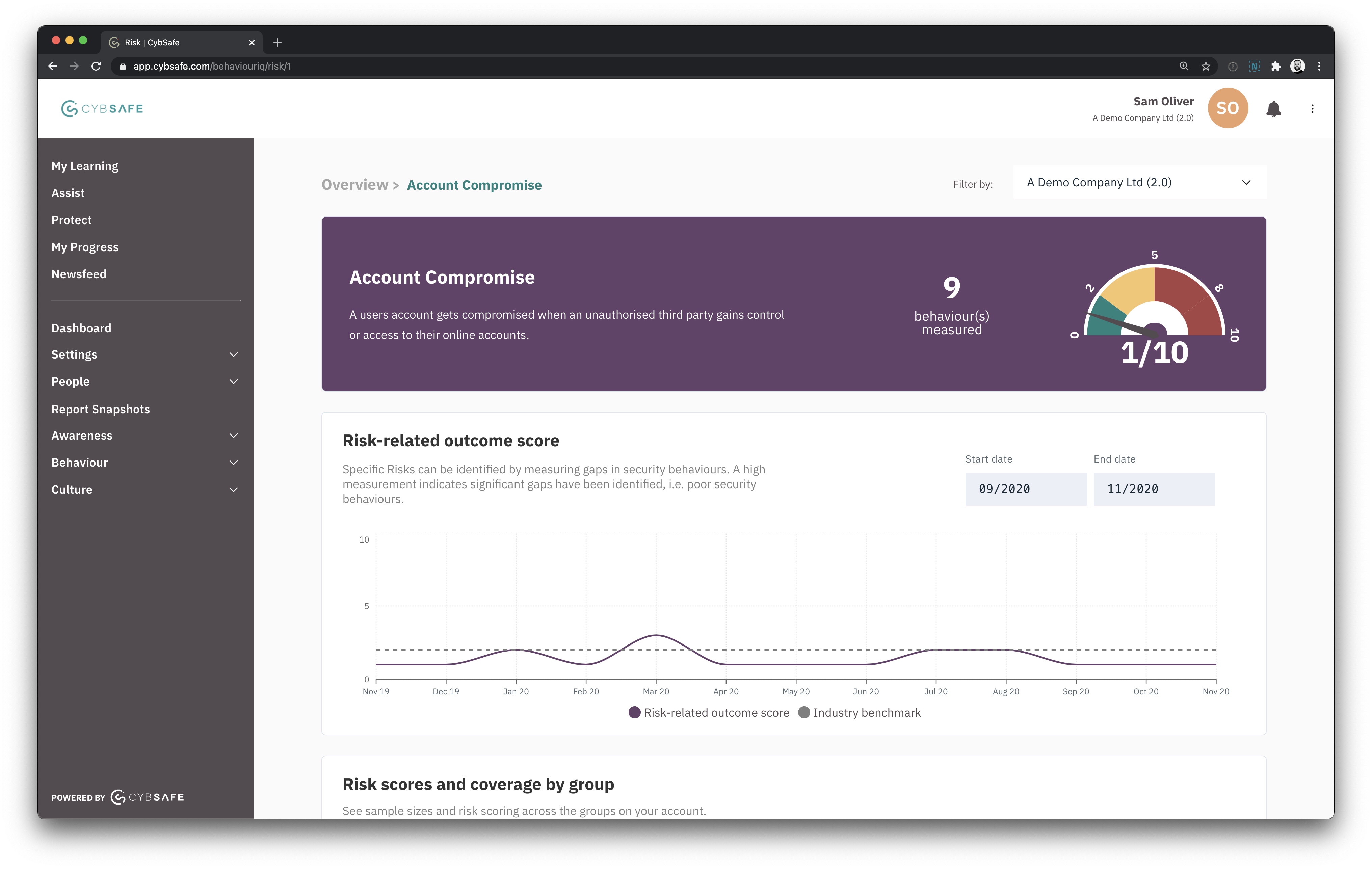 CybSafe Software - 2025 Reviews, Pricing & Demo