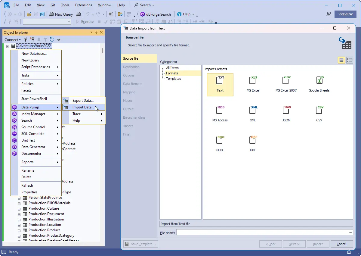 dbForge Data Pump for SQL Server Reviews, Prices & Ratings | GetApp UK 2025