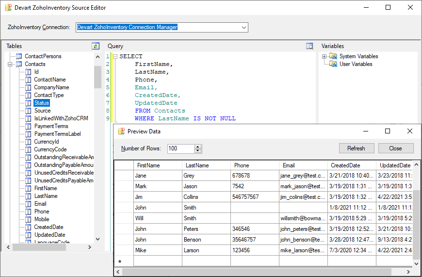 SSIS Data Flow Components for Zoho Inventory Software - 2024 Reviews ...
