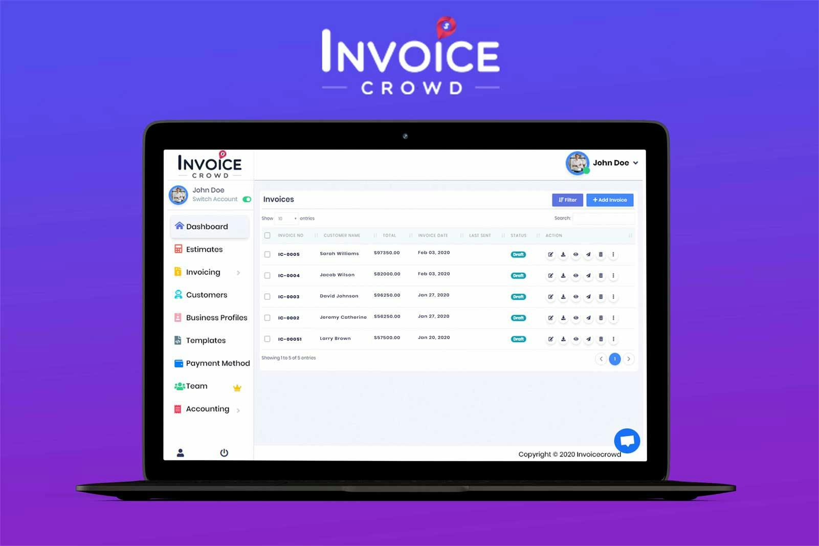 Invoice Crowd Pricing, Alternatives & More 2023 | Capterra