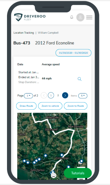 Driveroo FleetAbout Software - 2025 Reviews, Pricing & Demo