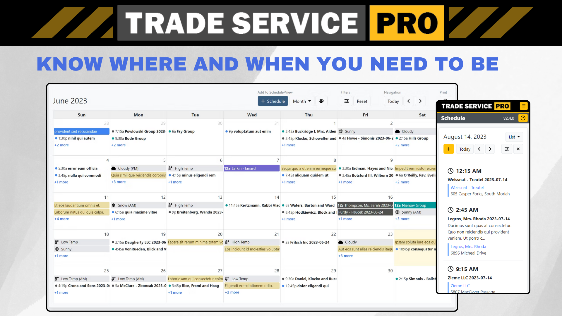 Trade Service Pro Software - 2025 Reviews, Pricing & Demo