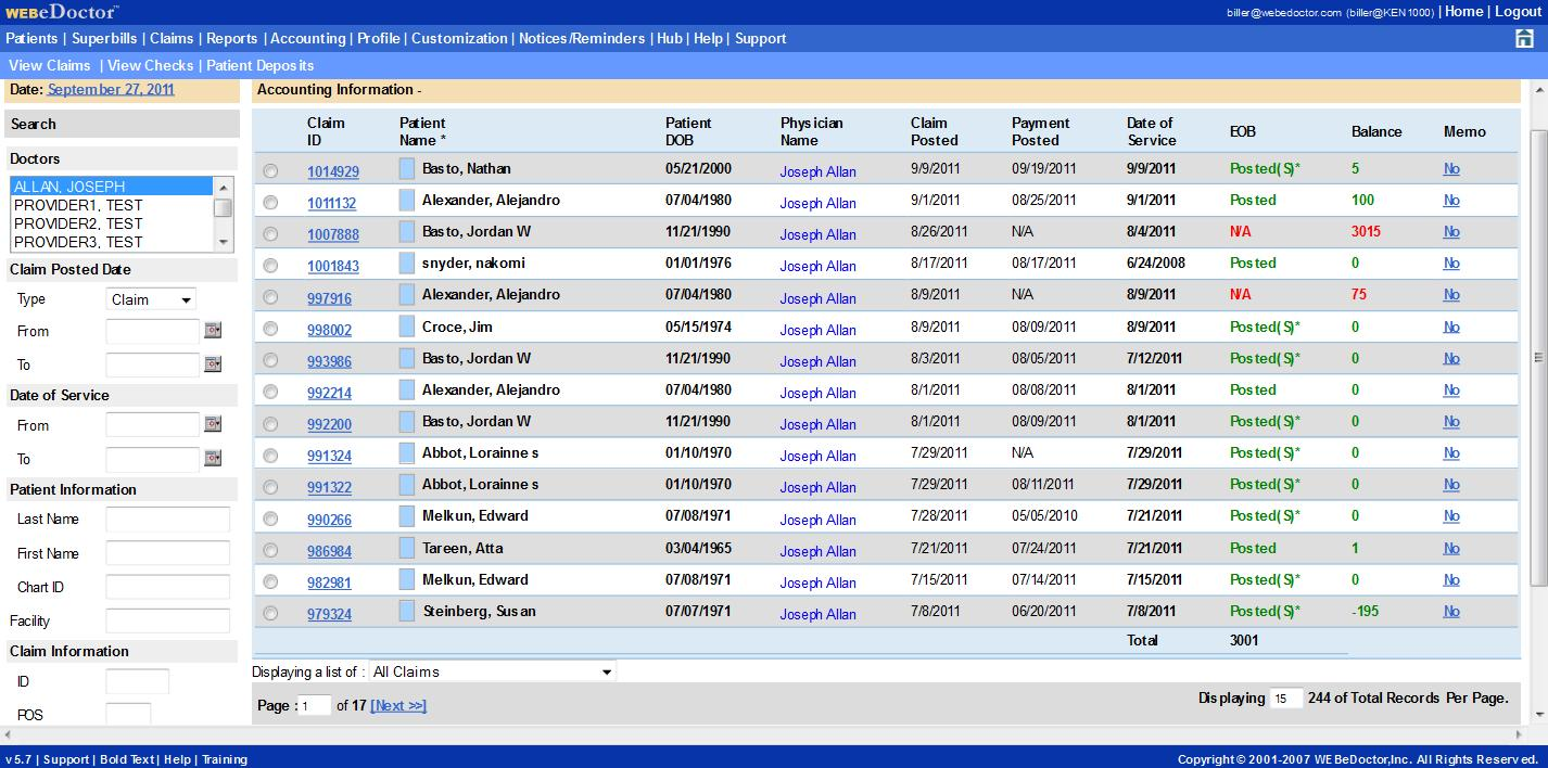 WEBeDoctor Software - 2025 Reviews, Pricing & Demo