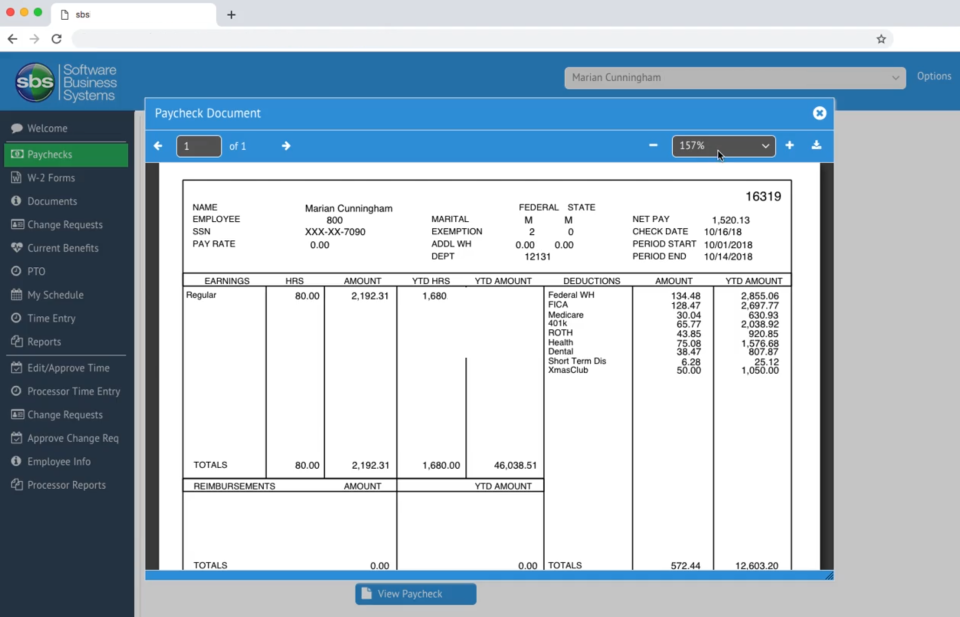 SBS Payroll HR Suite 2025 Pricing, Features, Reviews & Alternatives | GetApp