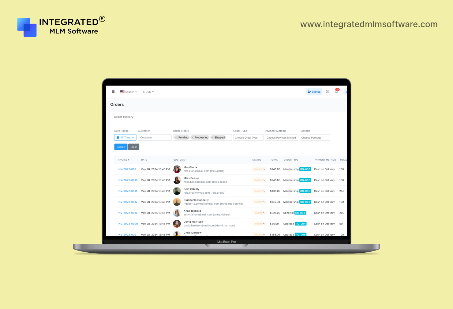 Integrated MLM Software | Reviews, Pricing & Demos - SoftwareAdvice GB