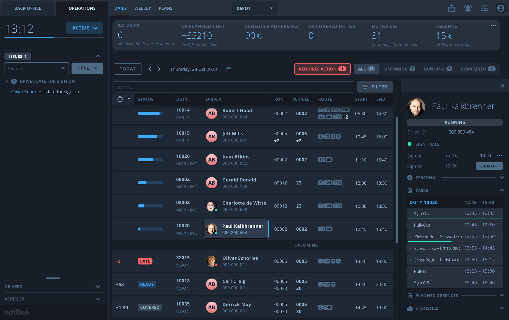 Optibus | Reviews, Pricing & Demos - SoftwareAdvice IE