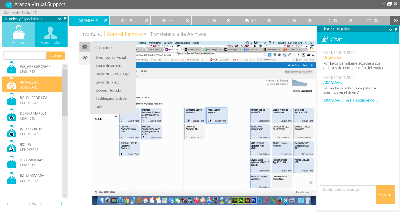 Aranda Virtual Support - Opiniones, precios y características - Capterra España 2025