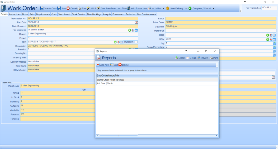 E-Max ERP Pricing, Cost & Reviews - Capterra UK 2024