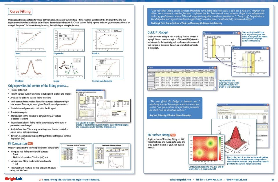OriginPro Pricing, Alternatives & More 2023 | Capterra