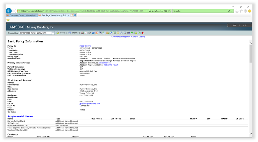 Vertafore AMS360 Pricing, Features, Reviews & Alternatives | GetApp
