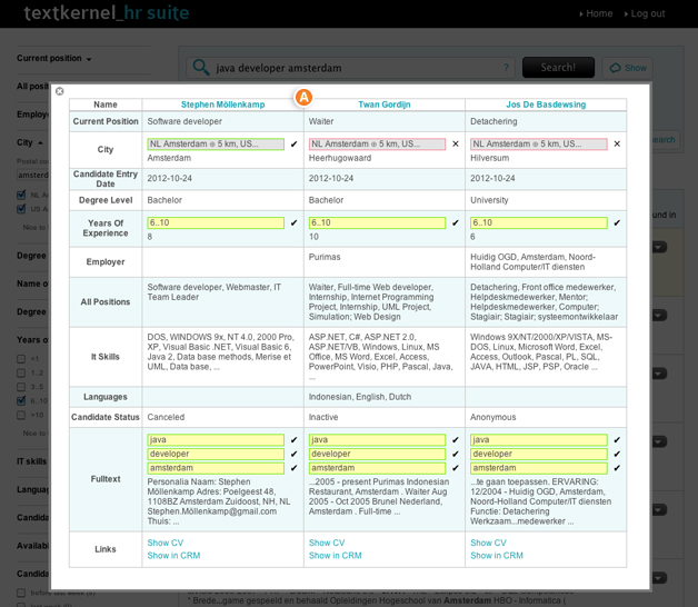 Textkernel: precios, funciones y opiniones | GetApp Chile 2025