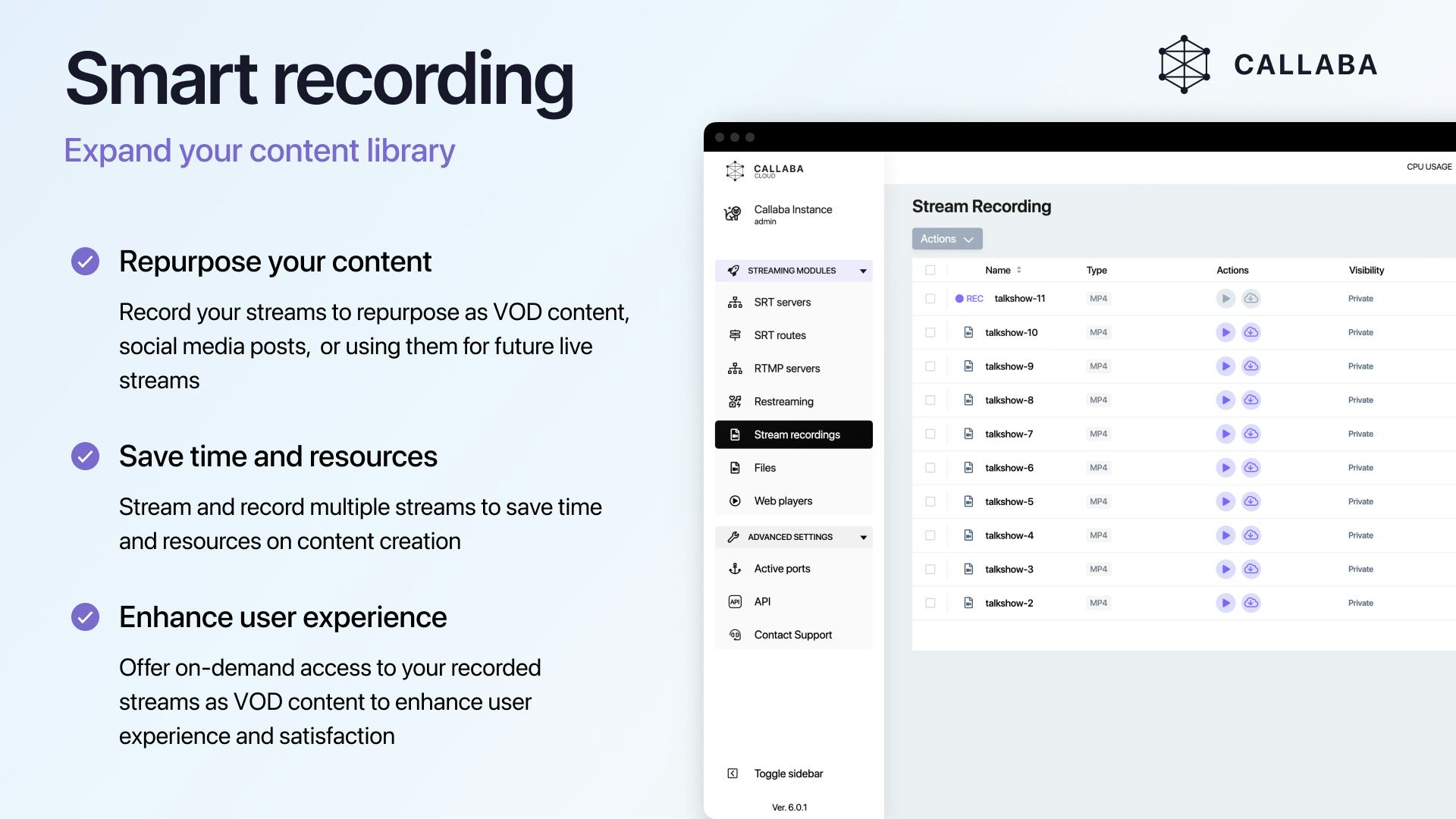 Callaba Cloud Live Streaming Reviews, Cost & Features | GetApp Australia 2023