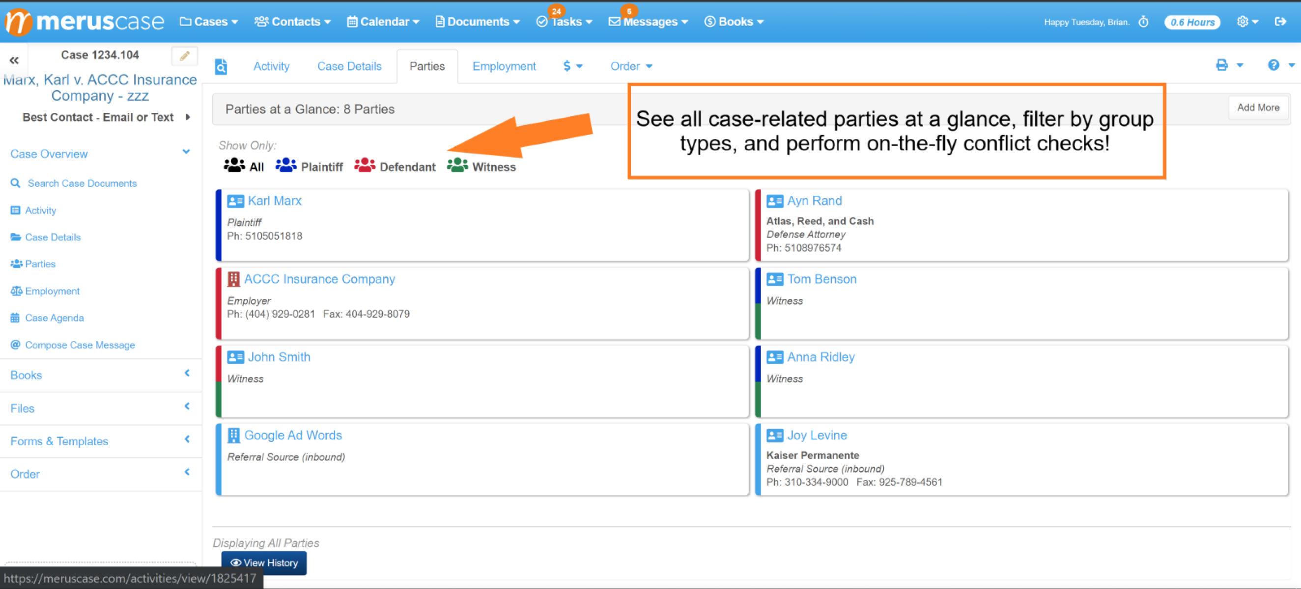 MerusCase Software - 2025 Reviews, Pricing & Demo