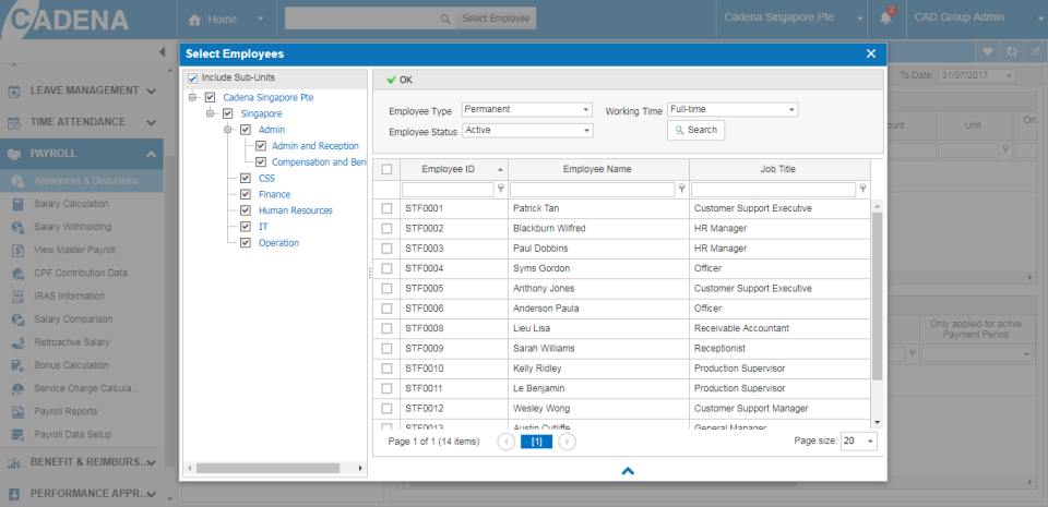 Cadena HRM Reviews, Cost & Features | GetApp Australia 2026