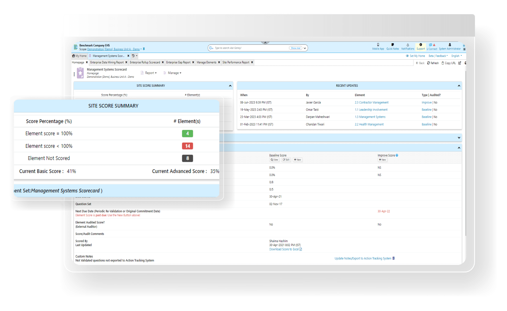 Benchmark Gensuite EHS Price, Features, Reviews & Ratings - Capterra India