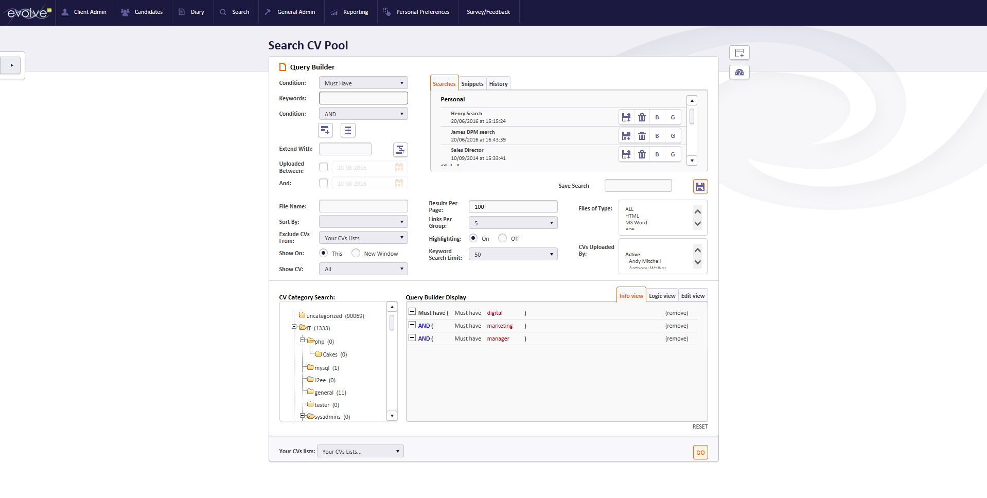 evolve Recruitment Software Software - 2024 Reviews, Pricing & Demo