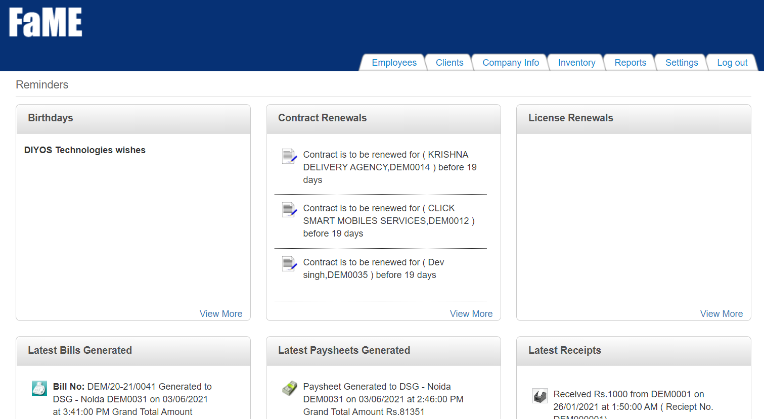 FaME Software - 2024 Reviews, Pricing & Demo