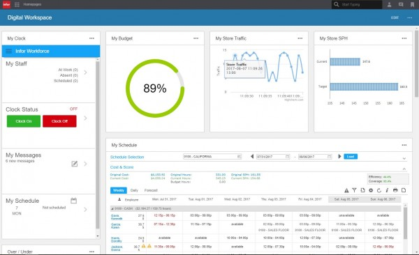 Infor Workforce Management Pricing, Alternatives & More 2025 | Capterra