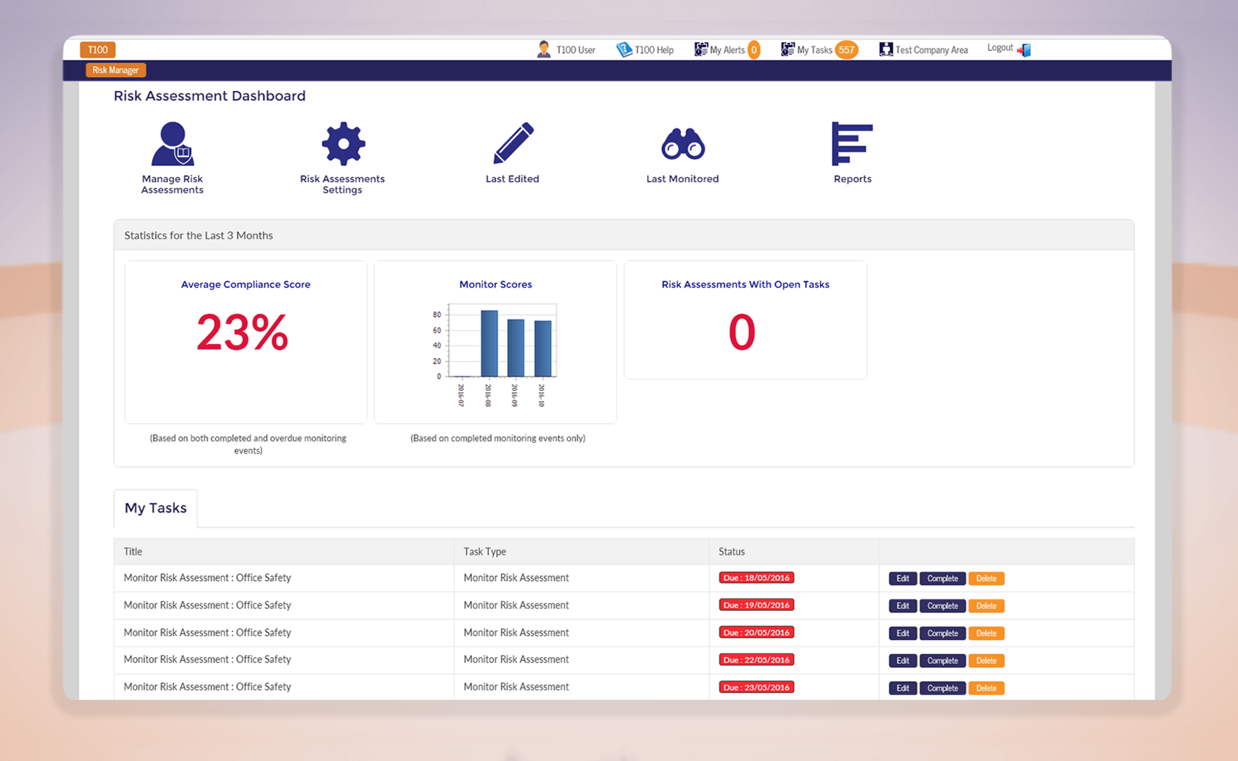 T100 Risk Manager Reviews, Prices & Ratings | GetApp UK 2025