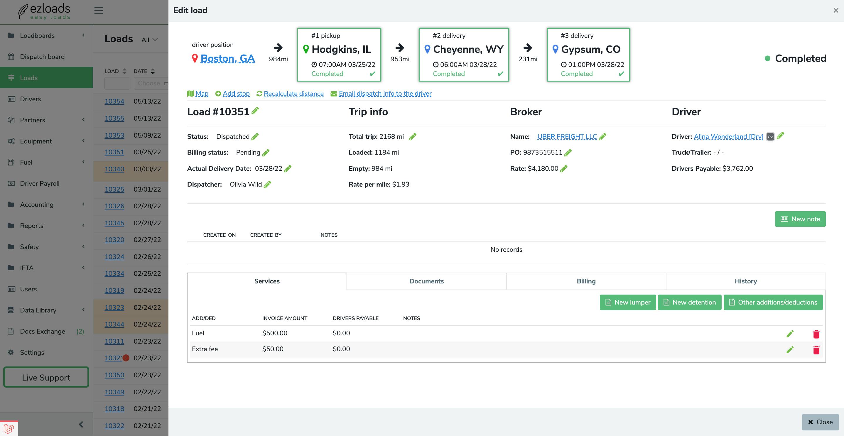 ezLoads TMS and Driver App Pricing, Alternatives & More 2022 - Capterra