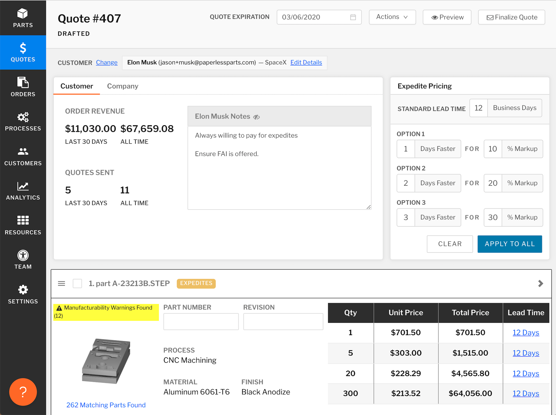 Paperless Parts | Reviews, Pricing & Demos - SoftwareAdvice AU