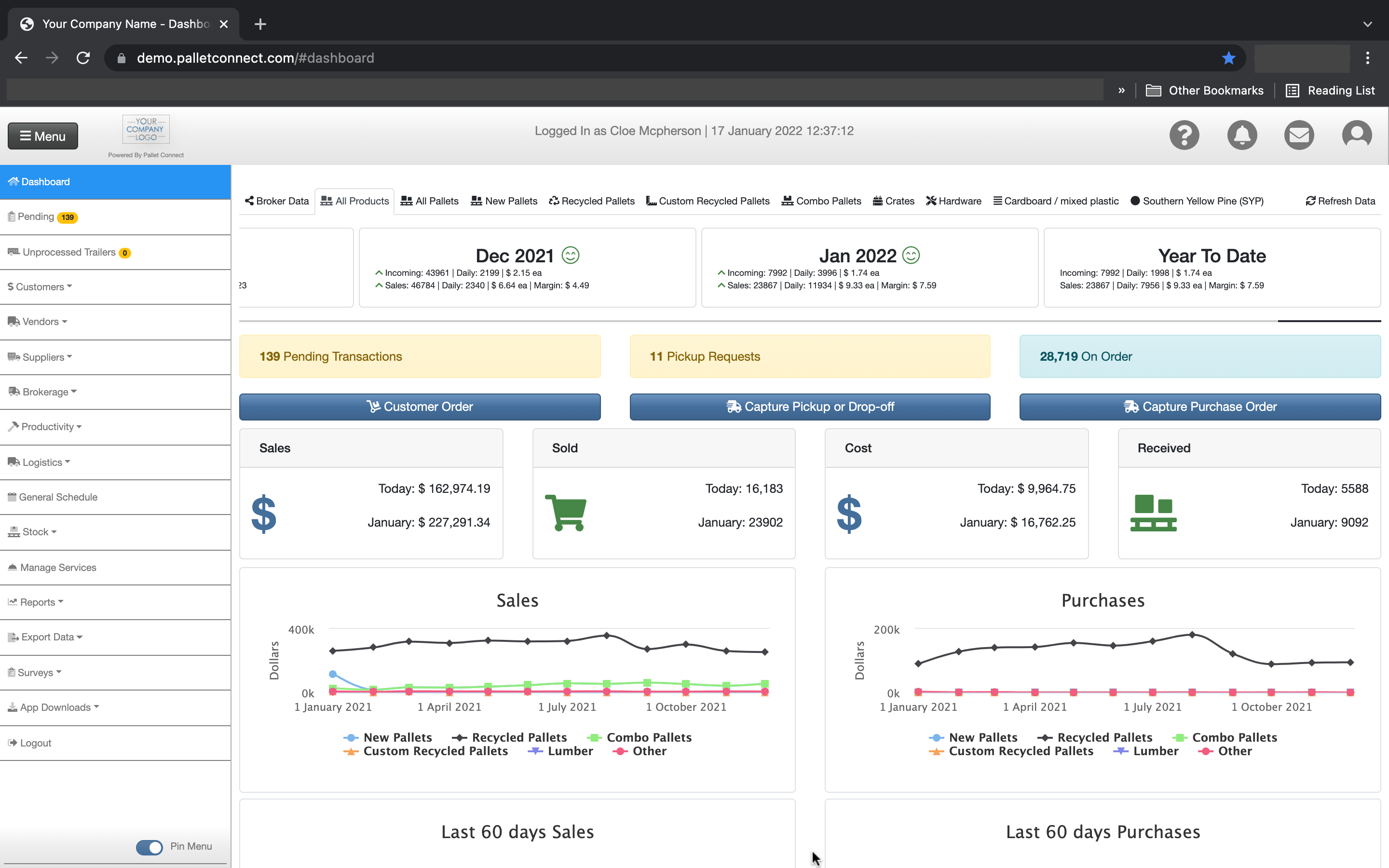 Pallet Connect Software - 2024 Reviews, Pricing & Demo
