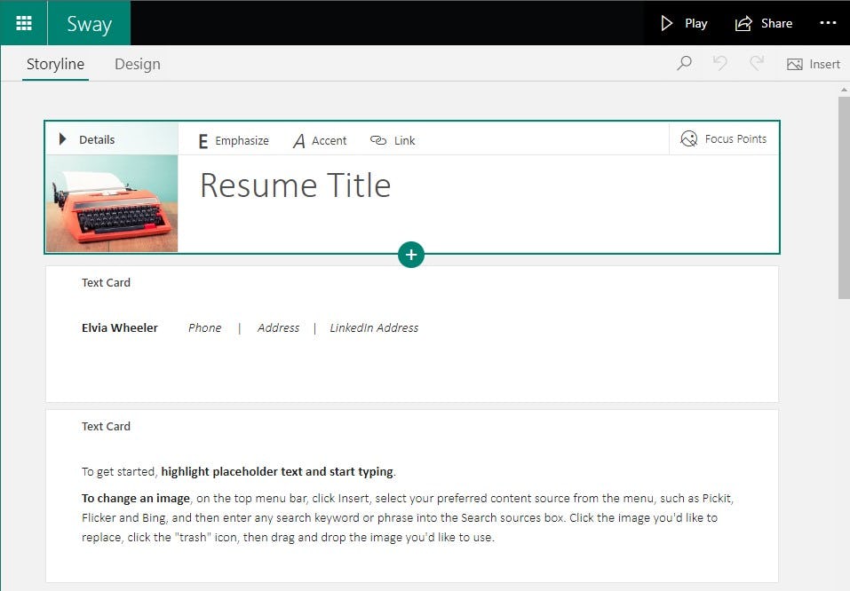 Microsoft Sway Software - 2025 Reviews, Pricing & Demo