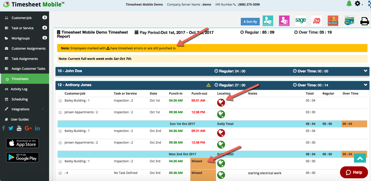 Timesheet Mobile Reviews, Cost & Features | GetApp Australia 2025