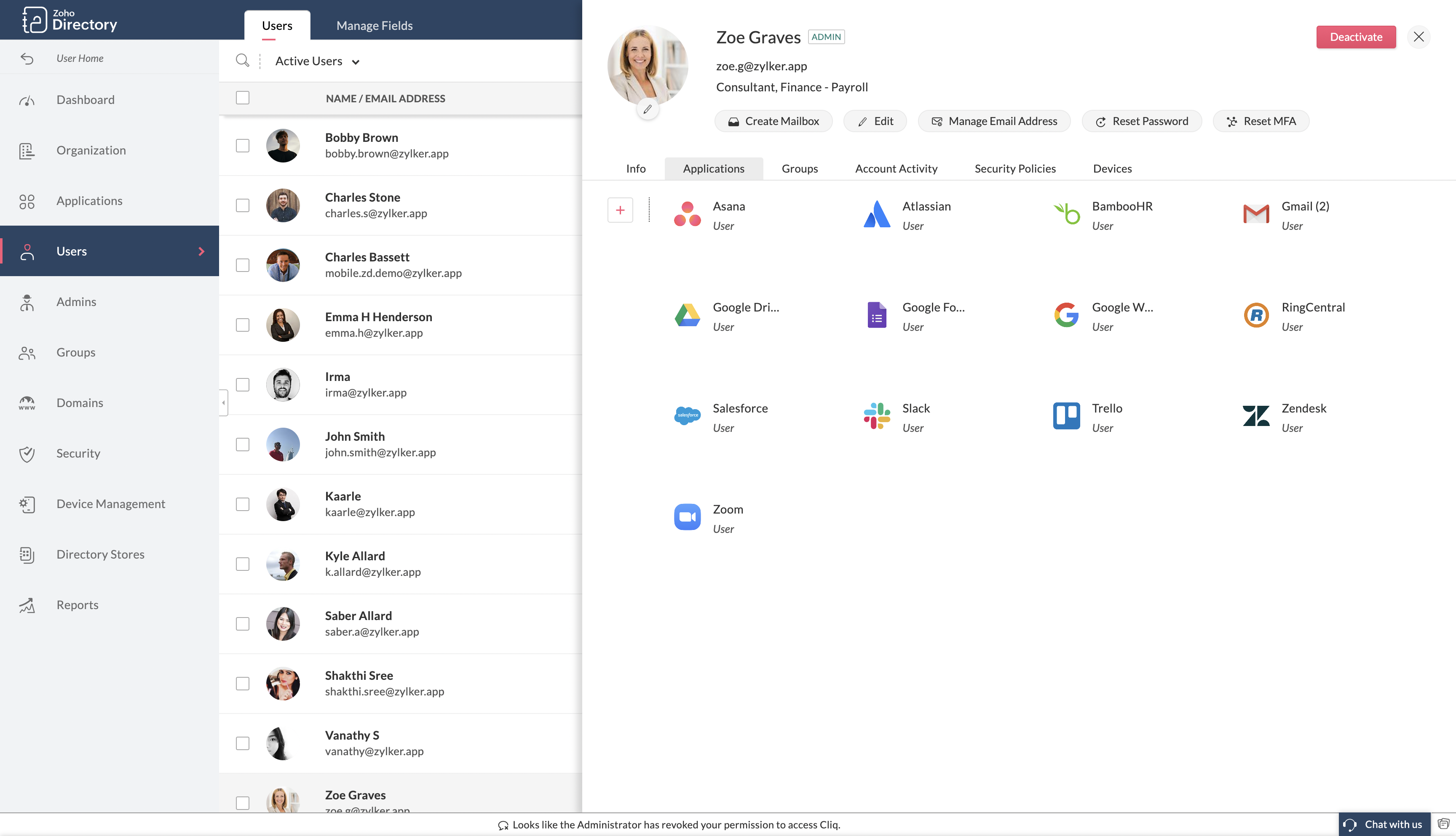 Zoho Directory Reviews, Cost & Features | GetApp Australia 2025
