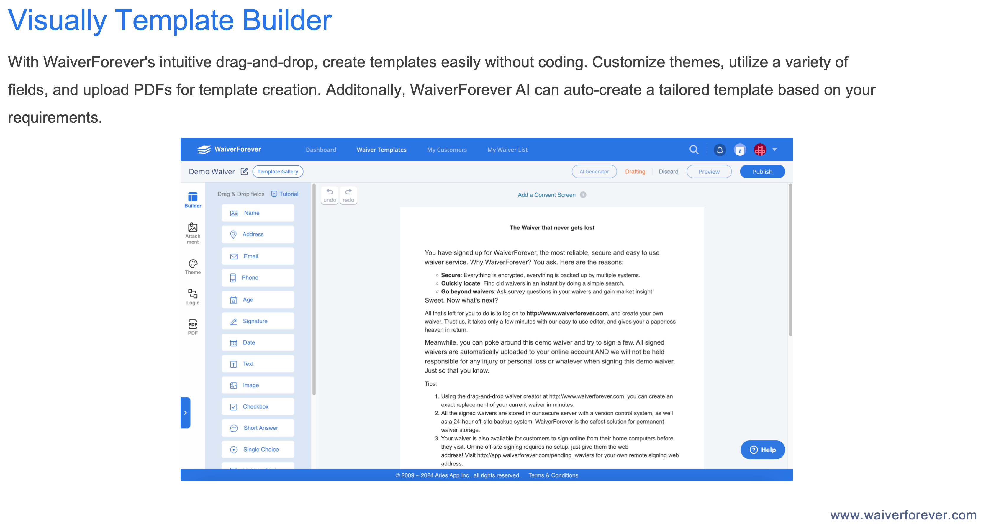 WaiverForever 2025 Pricing, Features, Reviews & Alternatives | GetApp