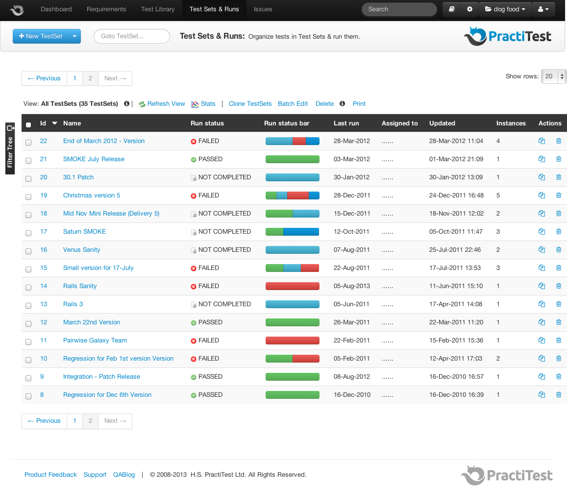 PractiTest Software - 2025 Reviews, Pricing & Demo