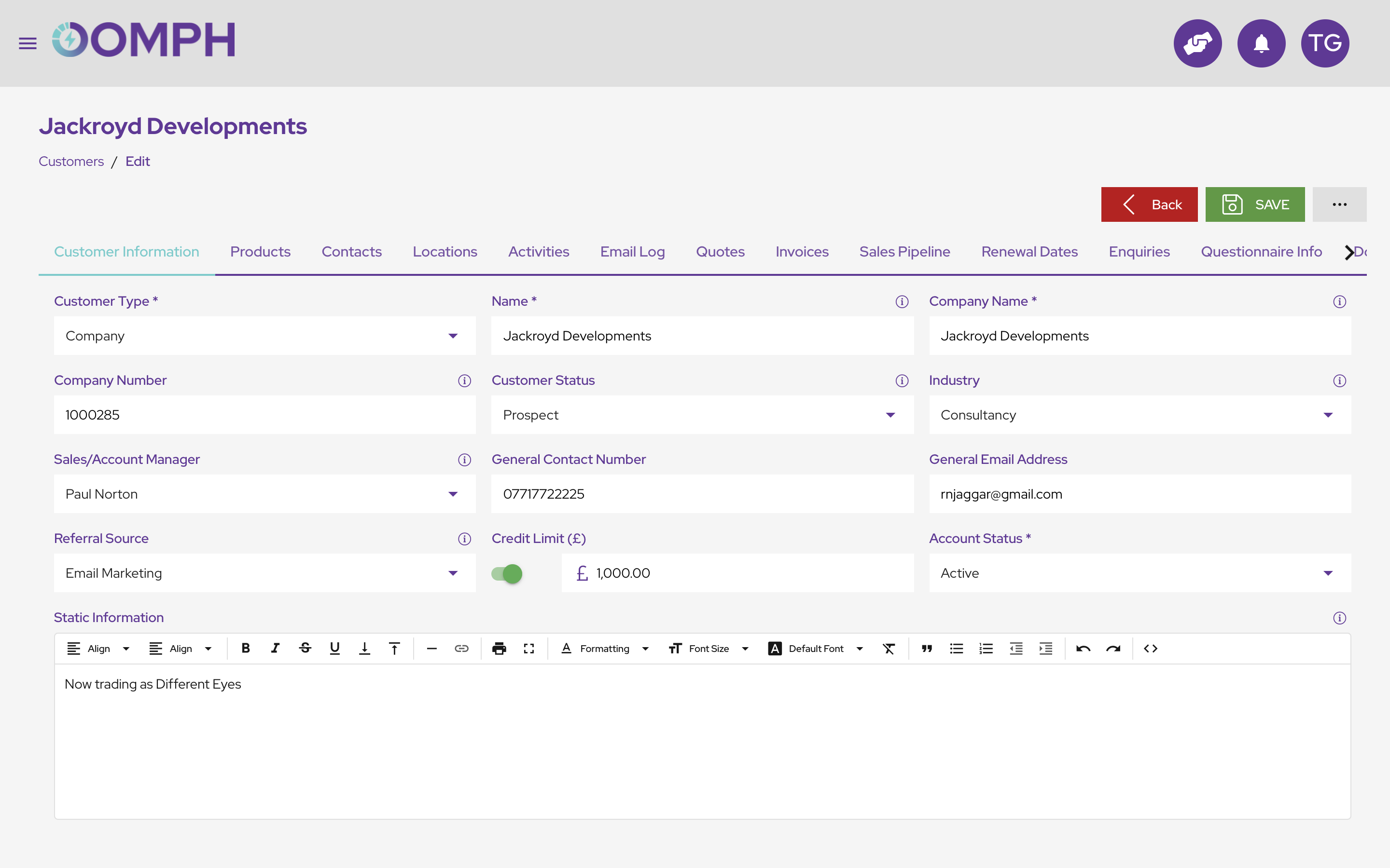 Oomph Software - 2025 Reviews, Pricing & Demo