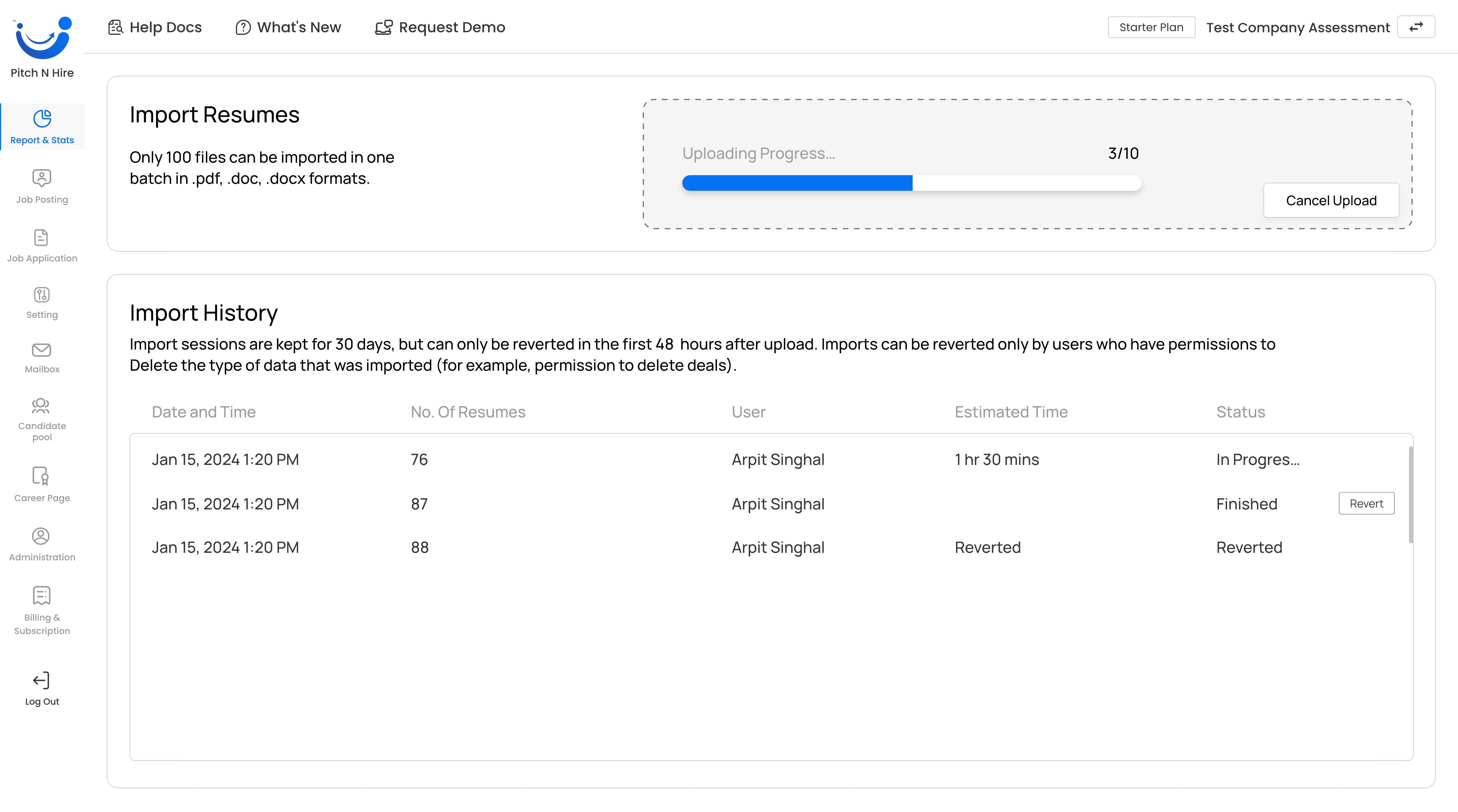 Pitch N Hire Software - 2024 Reviews, Pricing & Demo