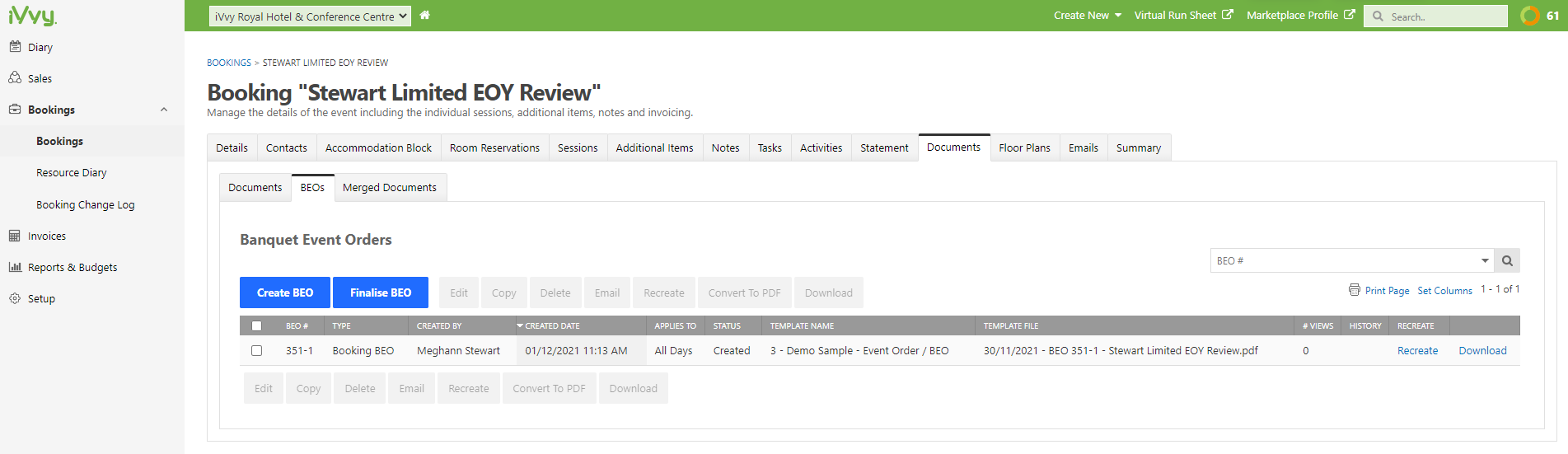 iVvy Venue Management Pricing, Alternatives & More 2023 | Capterra