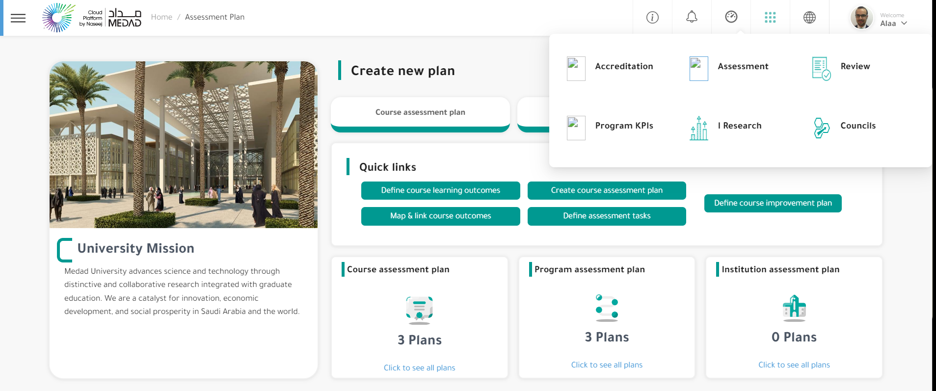 MEDAD Institutional Effectiveness Platform Software Reviews, Demo & Pricing - 2024