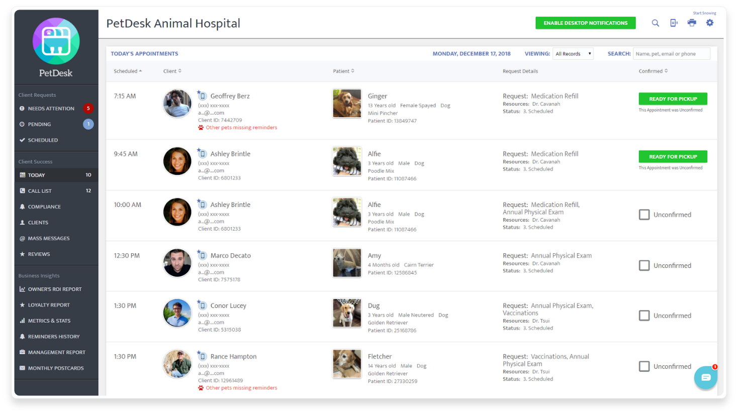 PetDesk Software - 2024 Reviews, Pricing & Demo