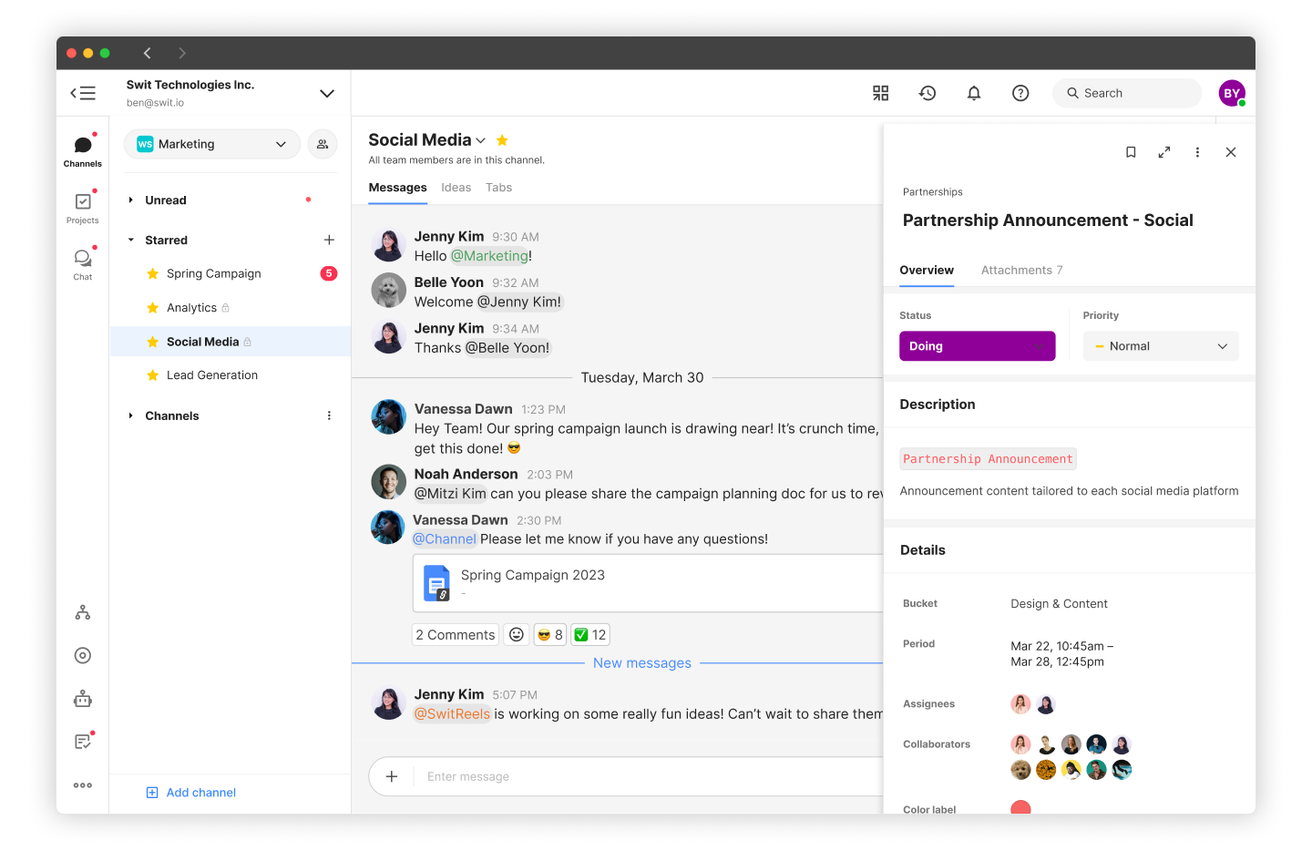 Swit Software - 2024 Reviews, Pricing & Demo
