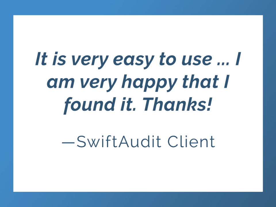 Swiftaudit Pricing, Cost & Reviews - Capterra UK 2025