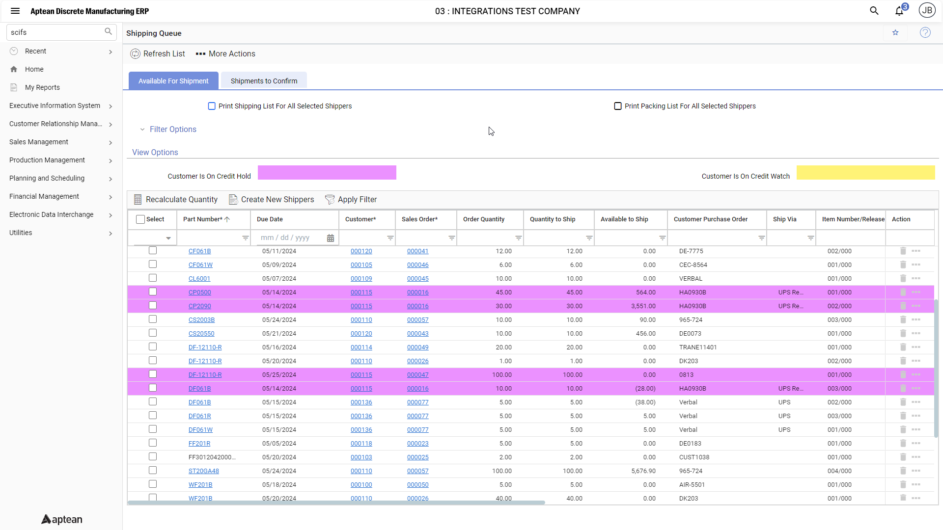Aptean Industrial Manufacturing ERP Made2Manage Edition Software ...