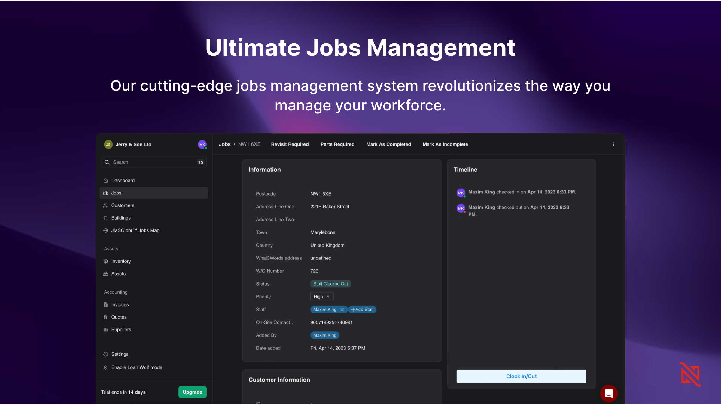 JMServices Job System Pro Software - 2025 Reviews, Pricing & Demo