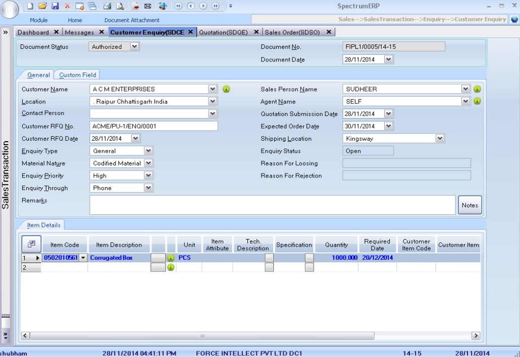 Spectrum ERP 2025 Pricing, Features, Reviews & Alternatives | GetApp