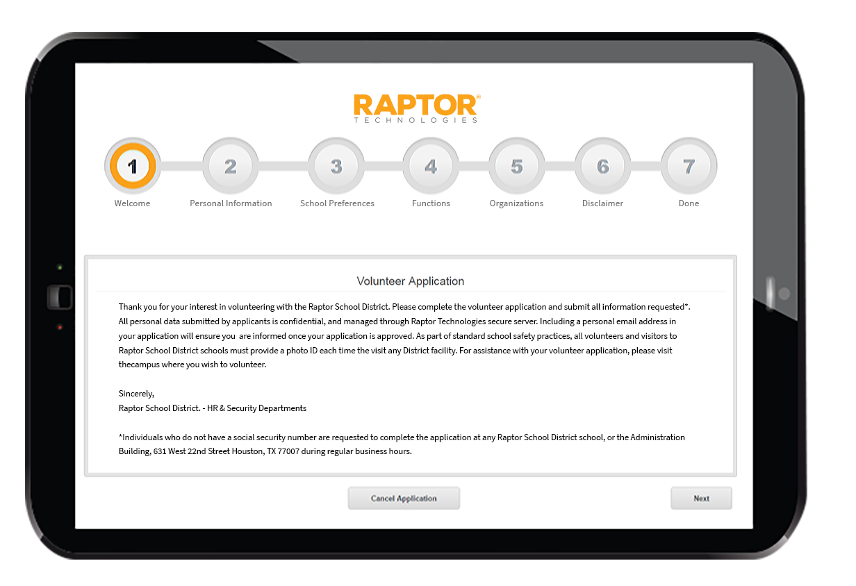 Raptor Volunteer Management Software - 2023 Reviews, Pricing & Demo