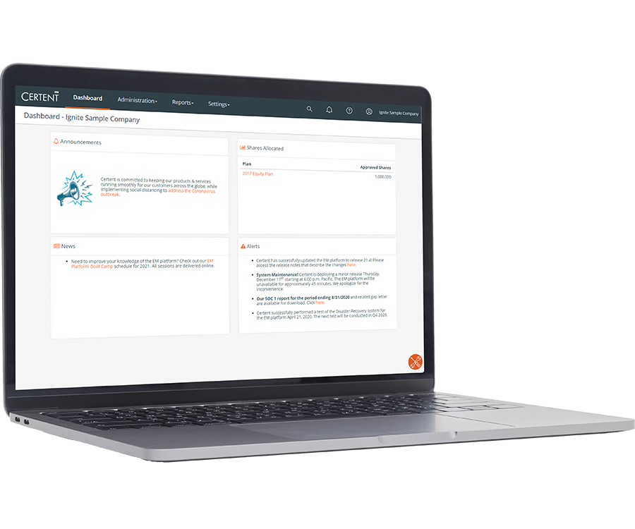 Certent Equity Management Reviews, Cost & Features | GetApp Australia 2022